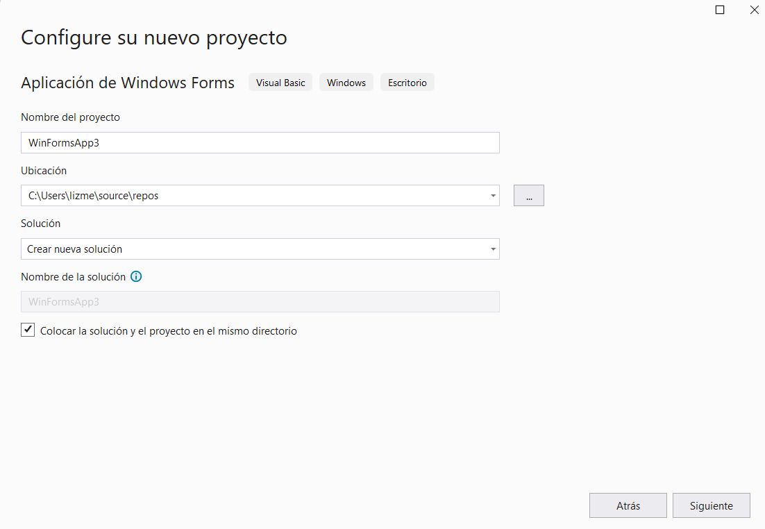 Creando un Nuevo Proyecto - Asesoría y capacitación en informática